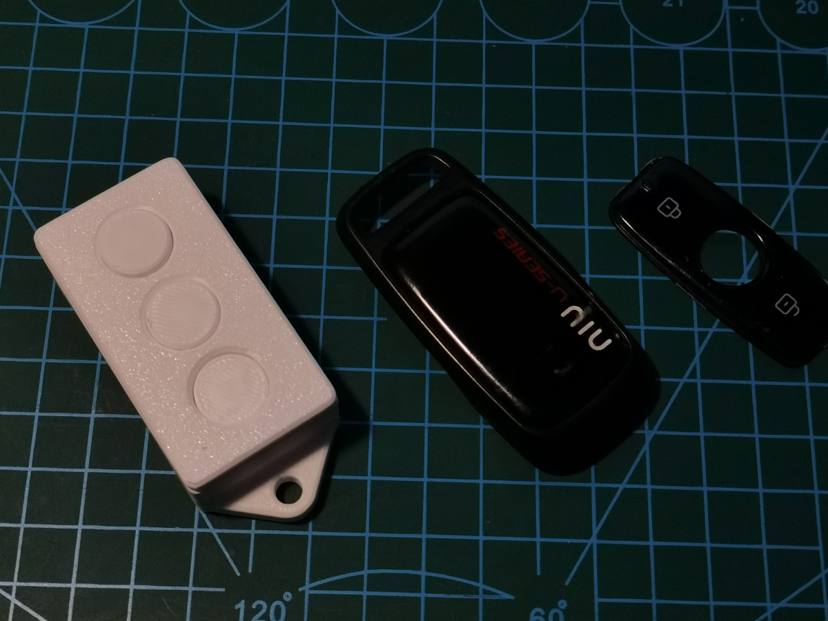 小牛U1电动车钥匙壳 - 免费 3D 打印模型 - MakerWorld