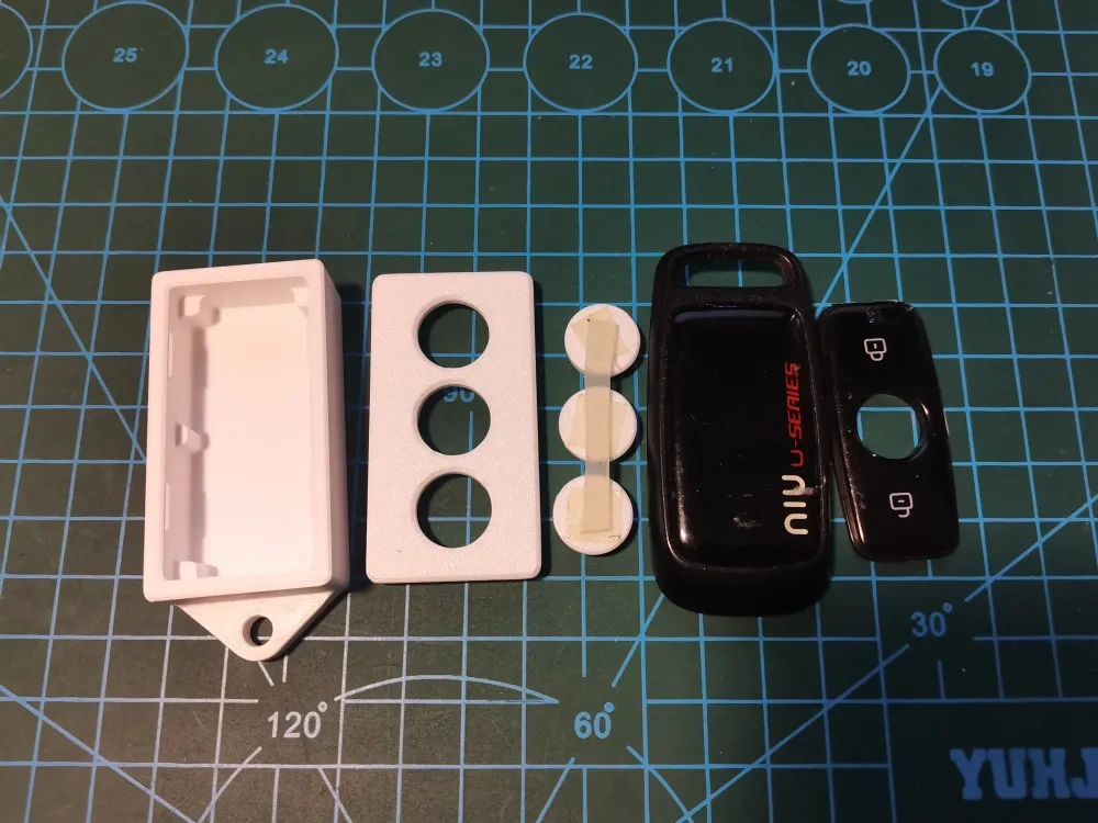 小牛U1电动车钥匙壳 - 免费 3D 打印模型 - MakerWorld