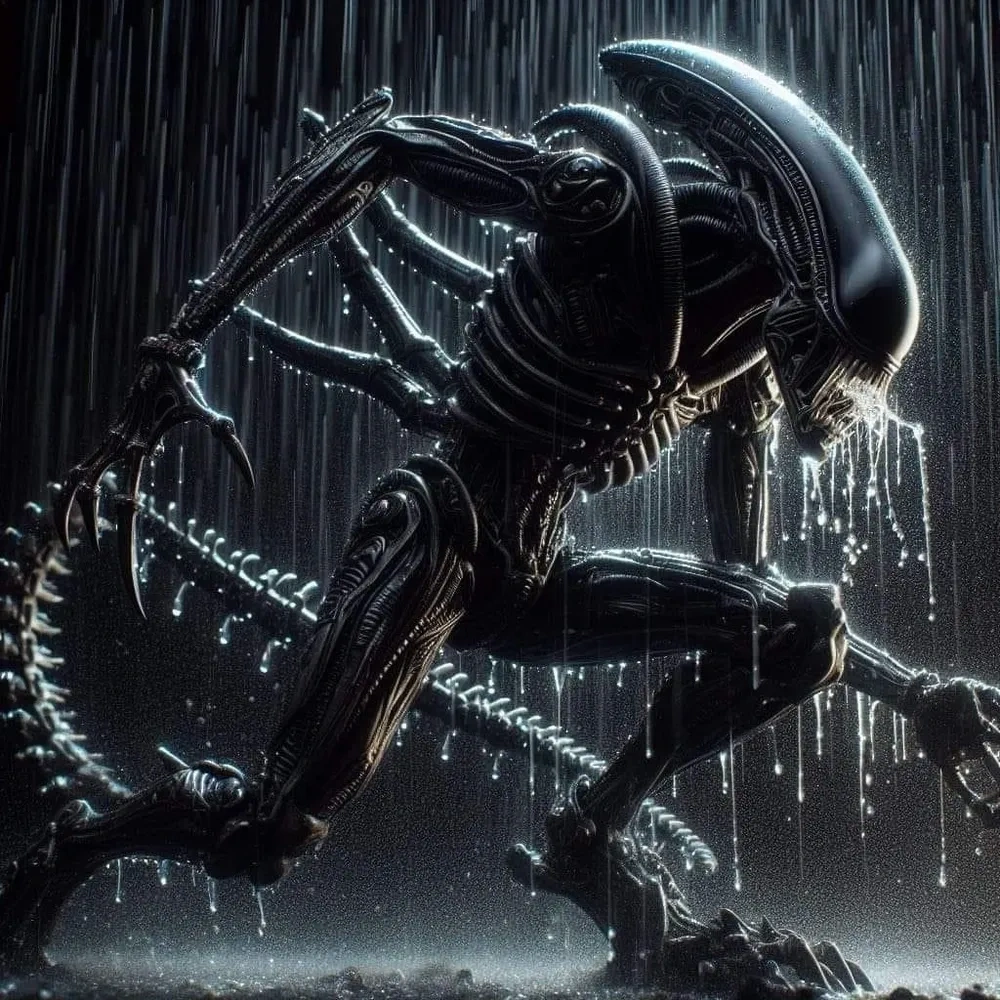 Alien, Xenomorph hueforge 来自 Mysstra hueforge 3Dart - MakerWorld