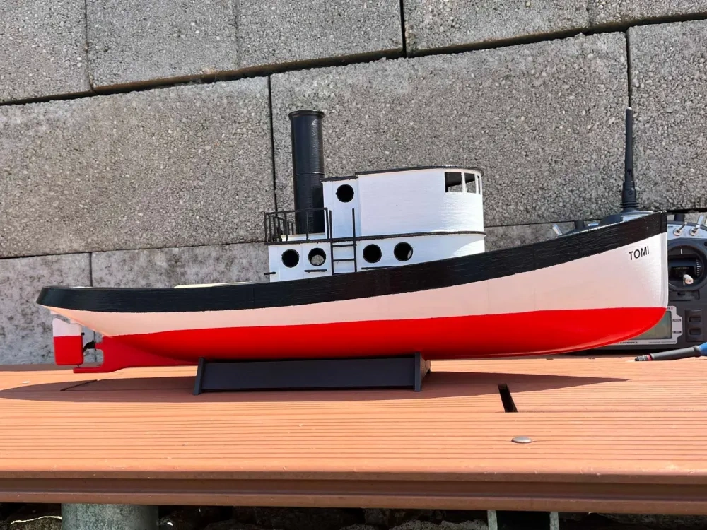 高质量RC遥控船渔船 来自 小翎儿 - MakerWorld