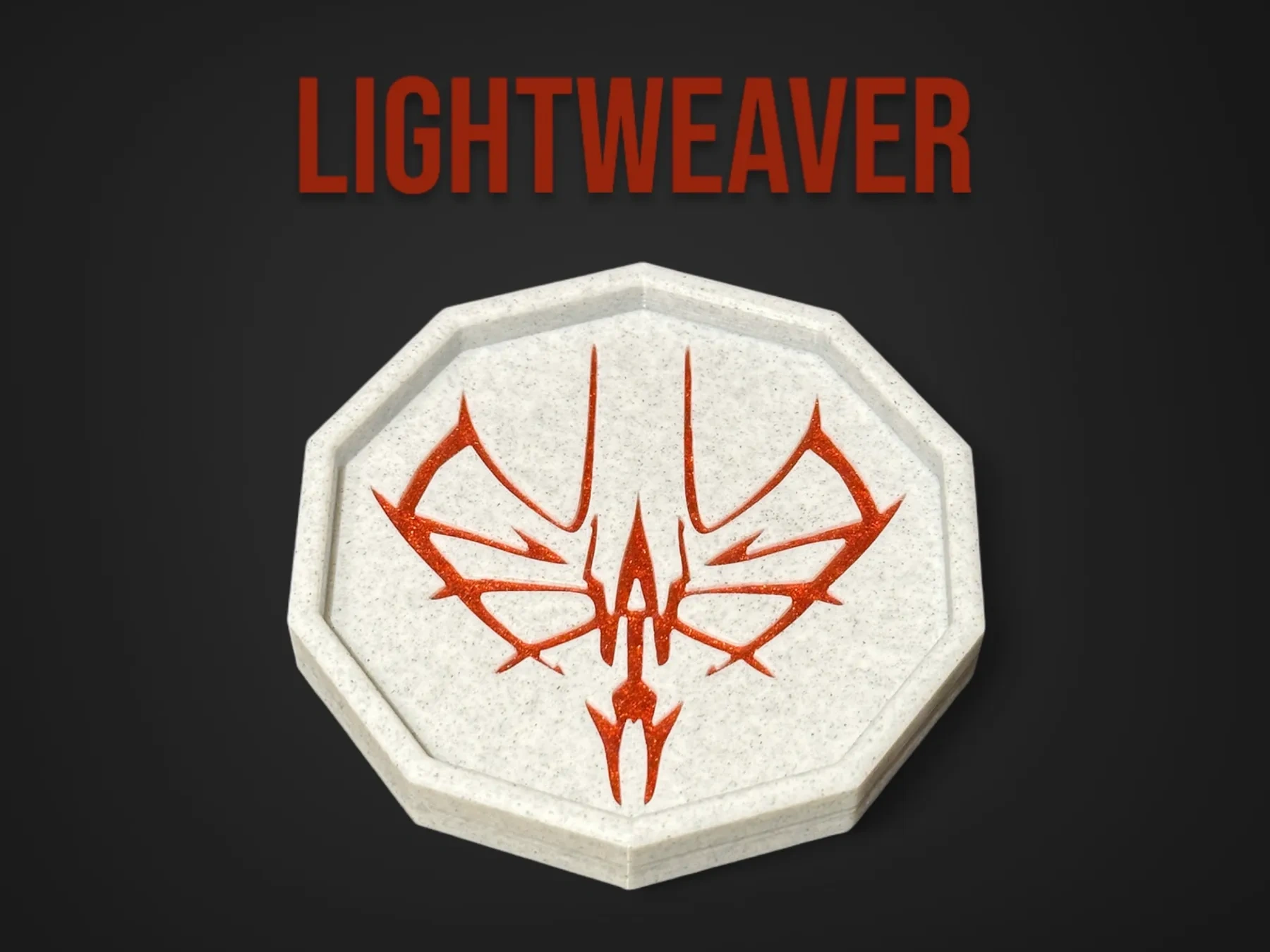 Lightweaver Glyph Coaster - Stormlight Archive 来自 Bionic Armory ...