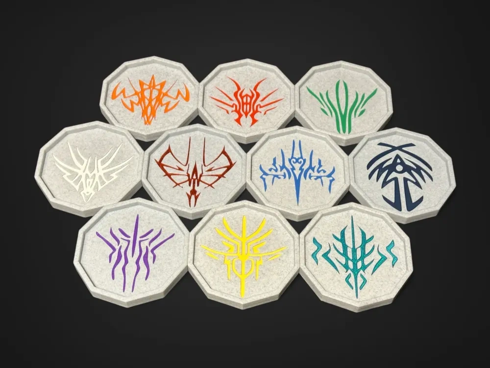 Lightweaver Glyph Coaster - Stormlight Archive 来自 Bionic Armory ...