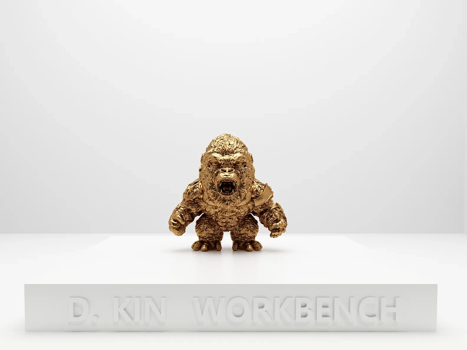 Mini King Kong 迷你金刚 来自 D.KIN - MakerWorld