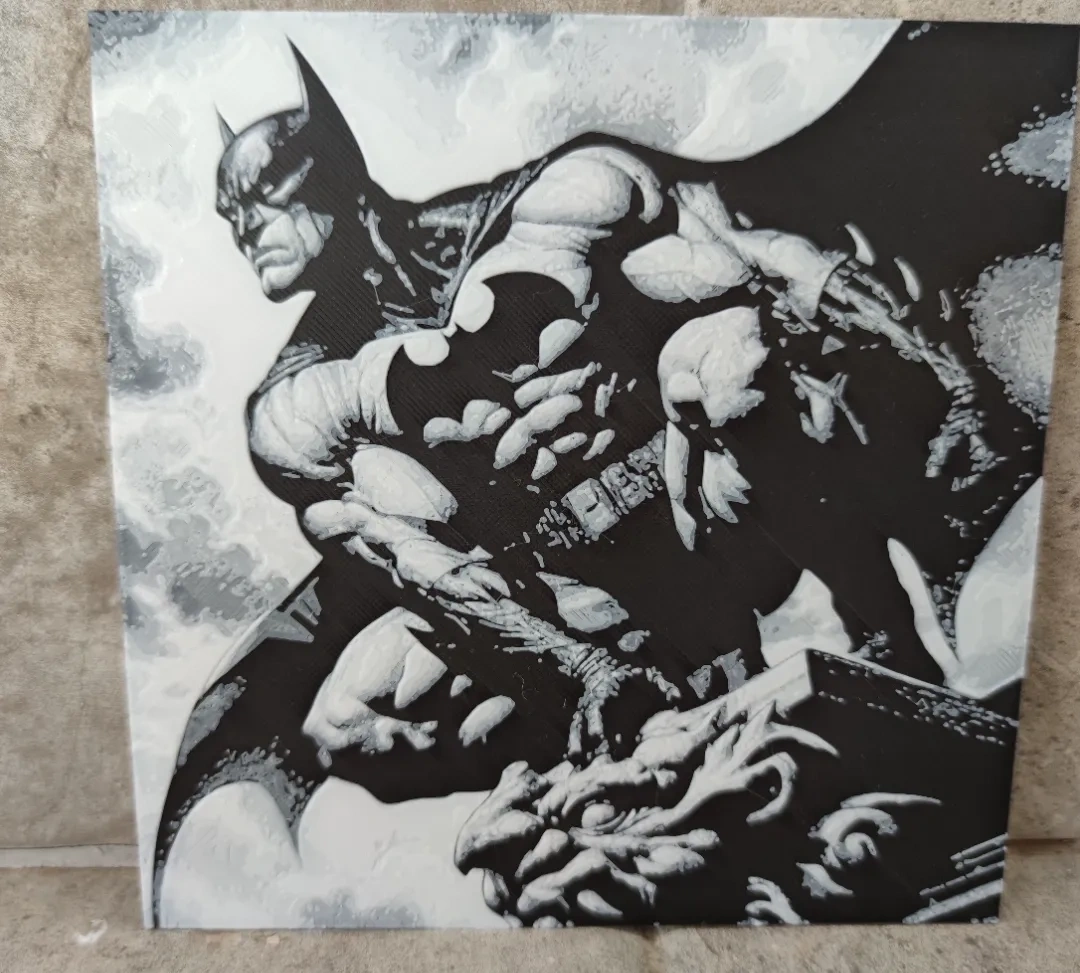 Hueforge Batman 来自 Litolunar - MakerWorld