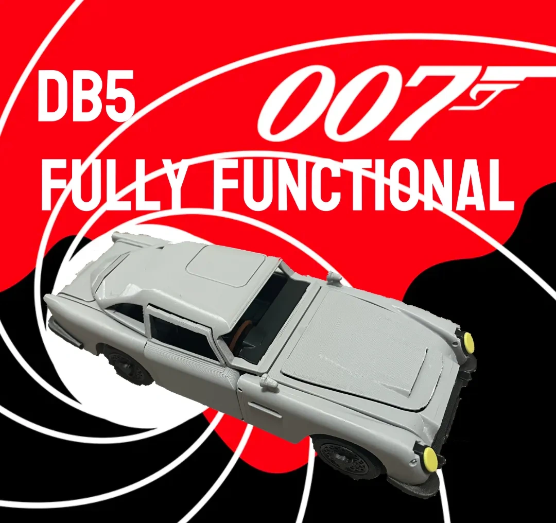 Aston Martin DB5 - OO7 Edition 来自 Dezist9 - MakerWorld