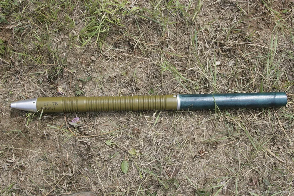 RPG-7 OG-7V Fragmentation round 反人员破片弹头模型 来自 IronDuke - MakerWorld