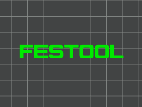FESTOOL，费斯托，LOGO，festool 来自 AbenMakerWorld：免费下载 3D 模型
