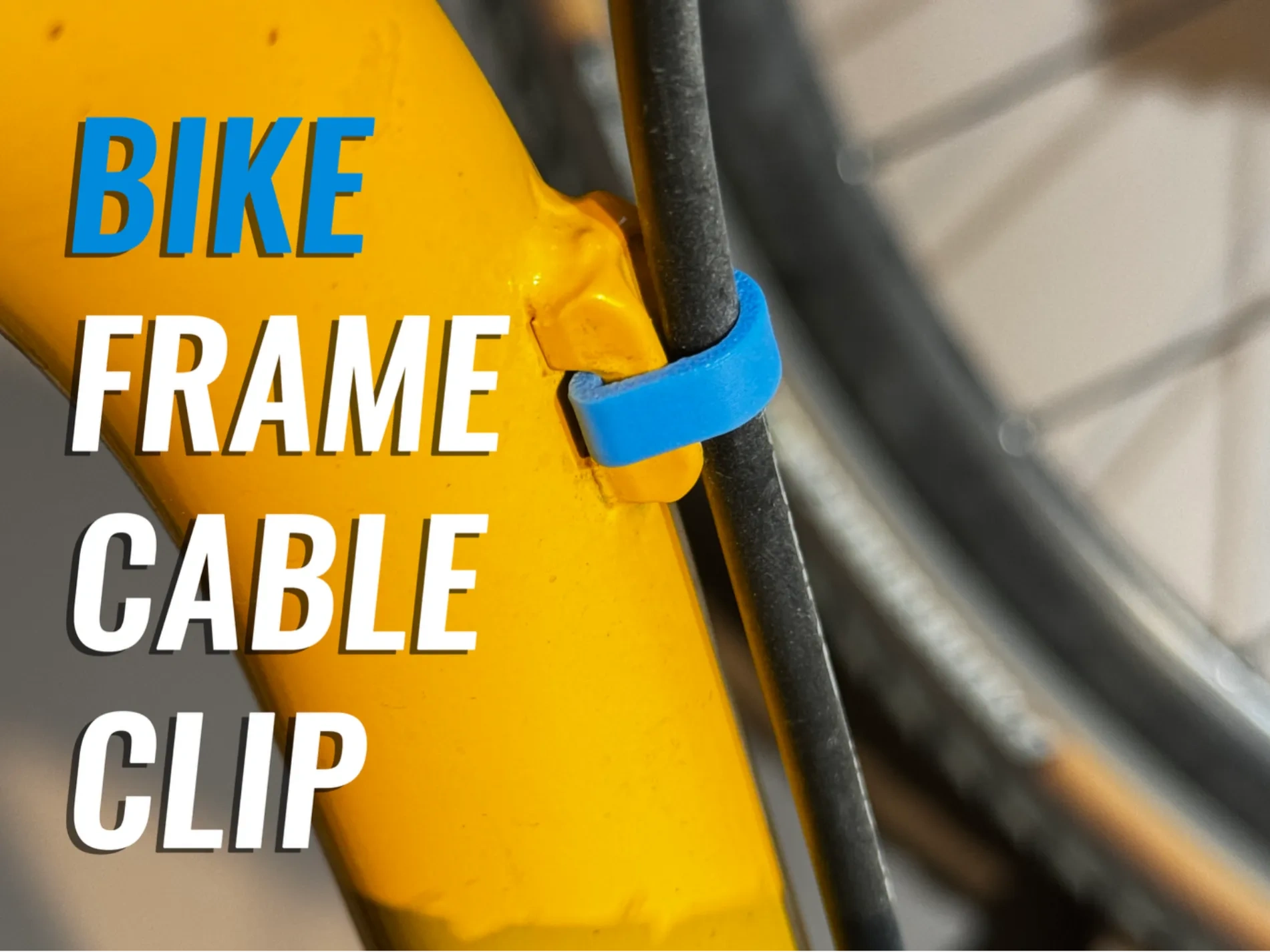 Bike Frame Cable Clip 来自 plucbernier - MakerWorld