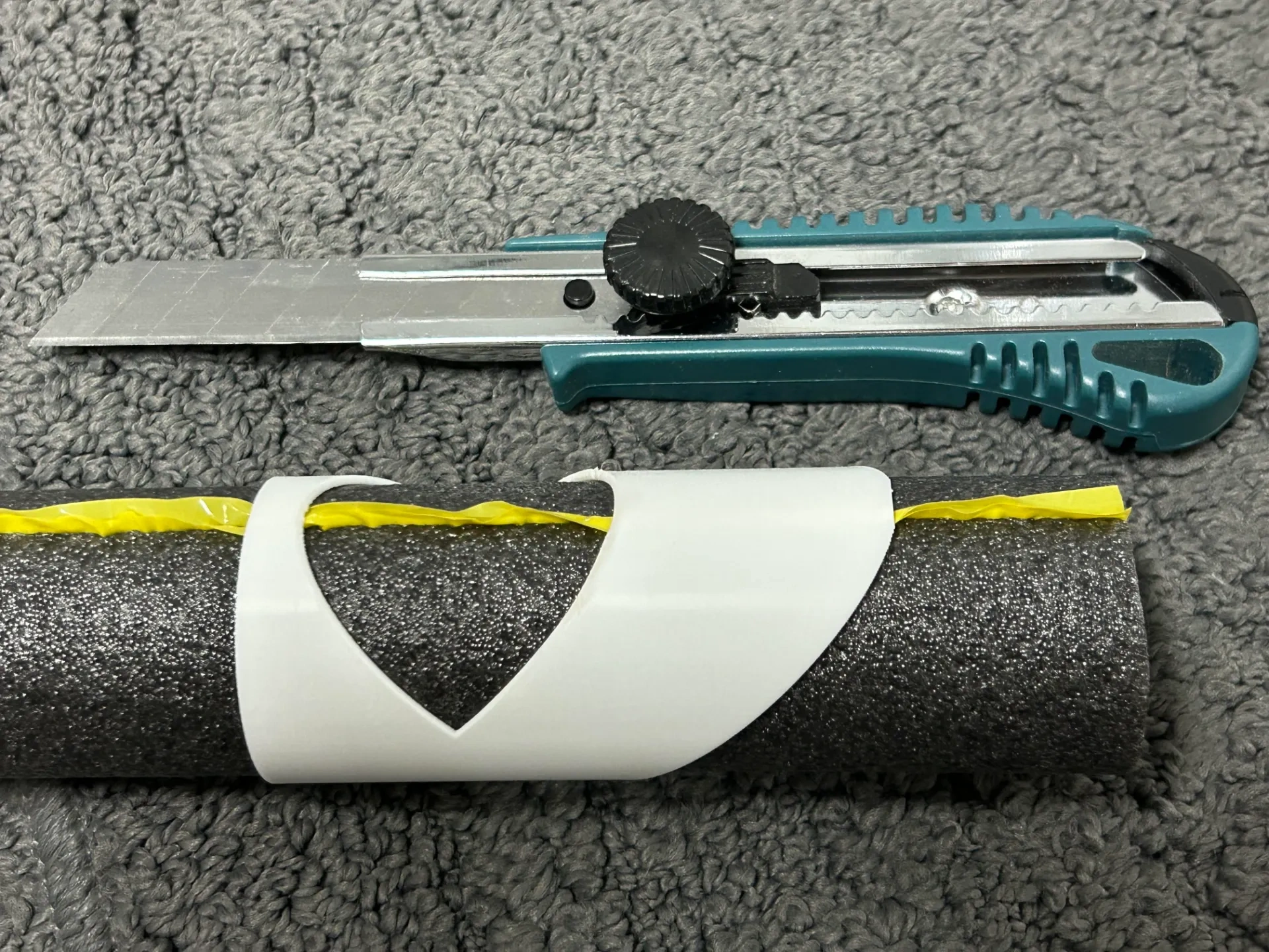 Copper Pipe Insulation 1/2" C/ 3/8" I cutting jig 来自 Cloverbio ...