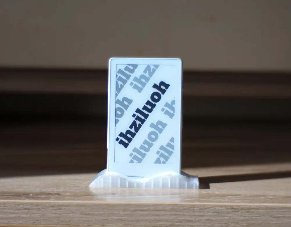 阅星曈x4 墨水屏 底座支架 - 免费 3D 打印模型 - MakerWorld