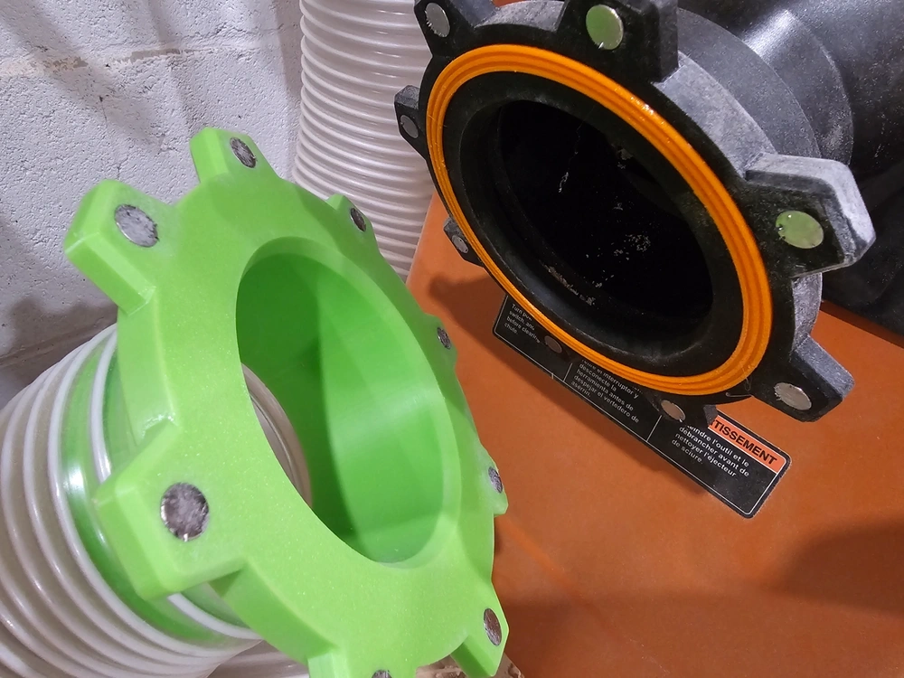 magnetic dust collection adapters with gaskets 来自 Oclure - MakerWorld