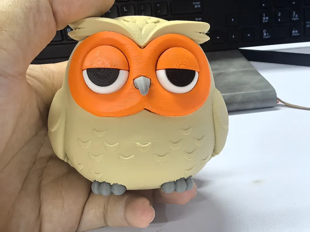 厌世小鹰 来自 Rocket Luo MakerWorld：免费下载 3D 模型