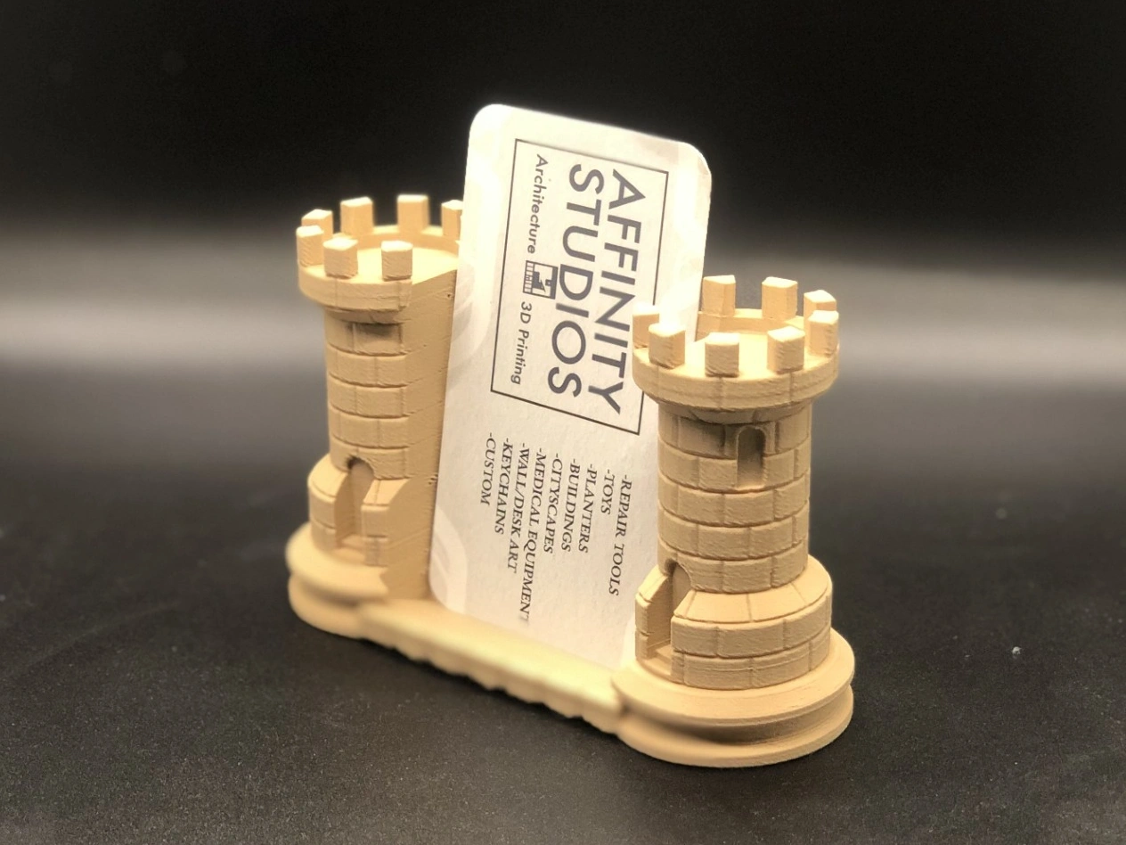 SandCastle Form Business Card Holder 来自 r.cheeks - MakerWorld