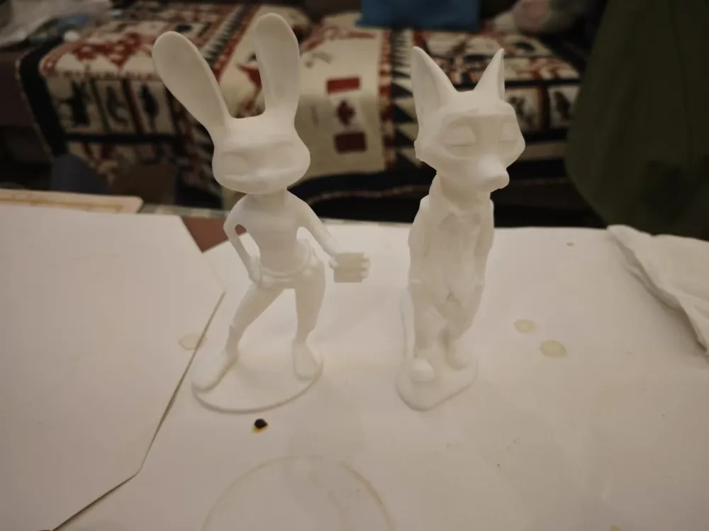 疯狂动物城-狐狸尼克和兔子朱迪 来自 Tony_Meng - MakerWorld