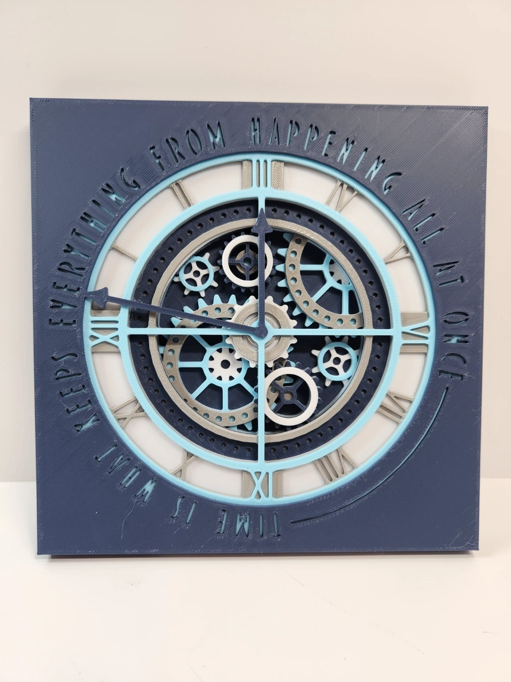 Skeleton Clock Vector Art 来自 Jamboodle - MakerWorld