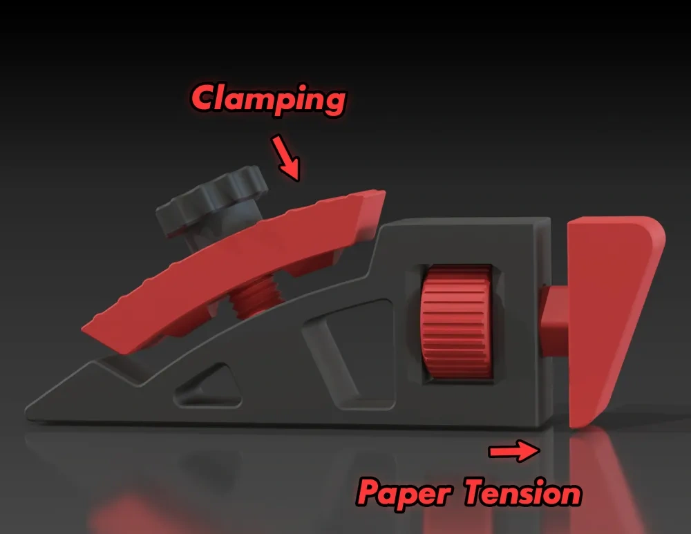 砂纸块 - 可调张紧器 25毫米 - 免费 3D 打印模型 - MakerWorld