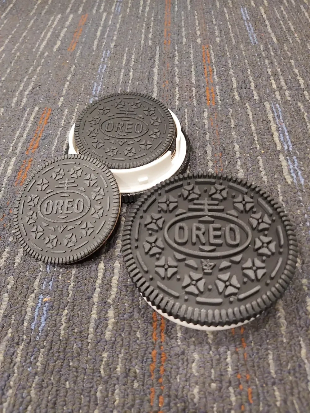 奥利奥饼干杯垫套装 二次创作 - 来自 Ritz MakerWorld：免费下载 3D 模型