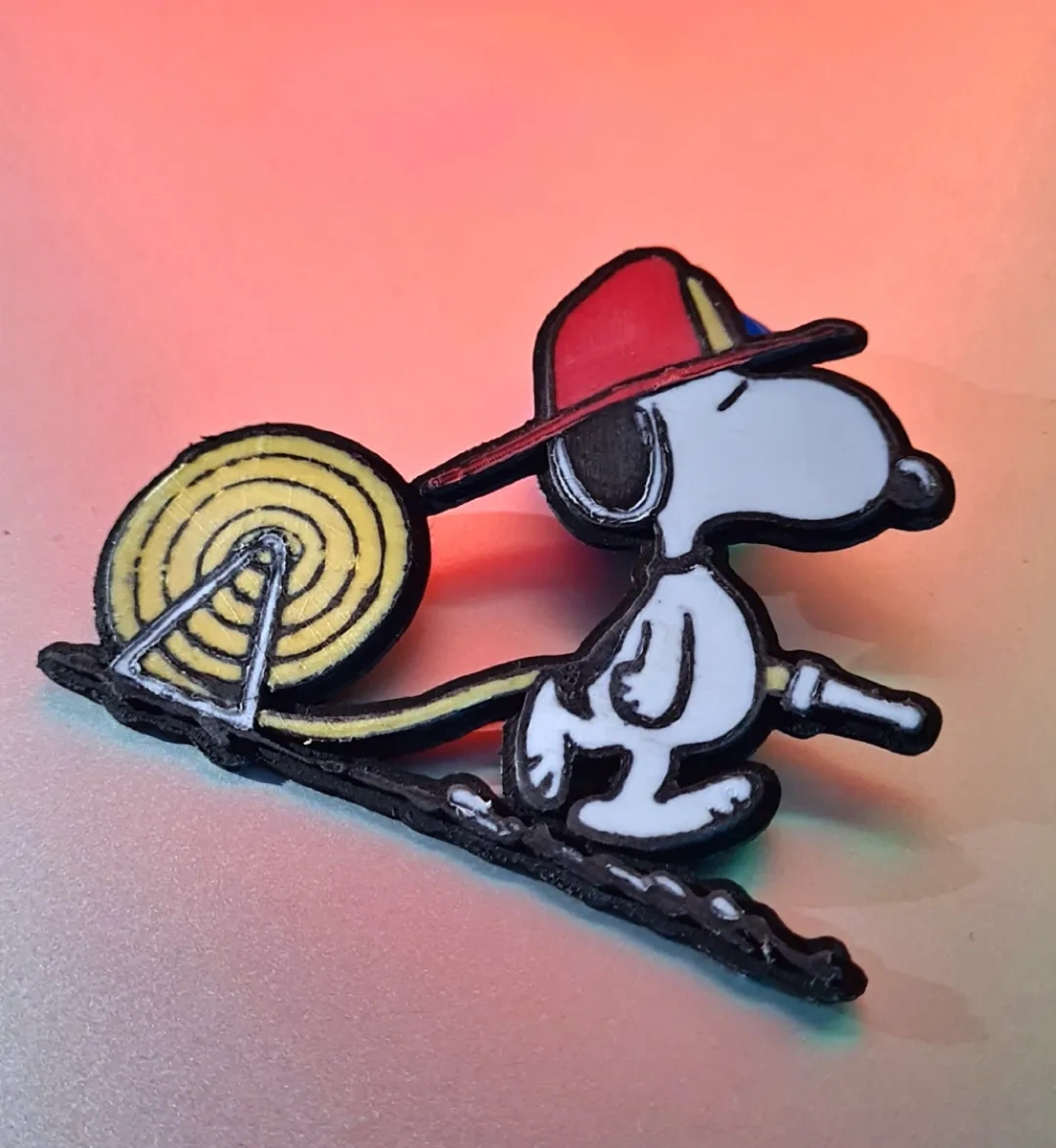 Firefighter Snoopy 来自 Jufewa - MakerWorld