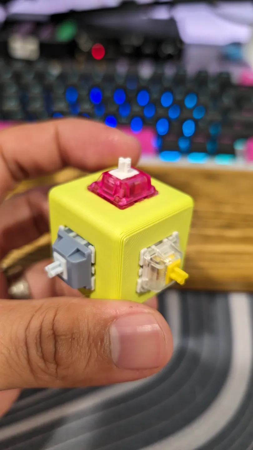 Mechanical Switch Fidget Cube 来自 scuzzy19 - MakerWorld