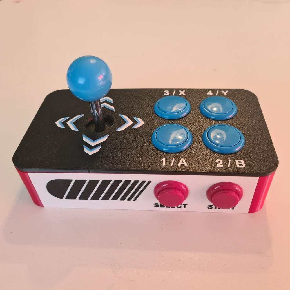 RETRO - Arcade Joystick 来自 DIY Beyond 3D MakerWorld：免费下载 3D 模型