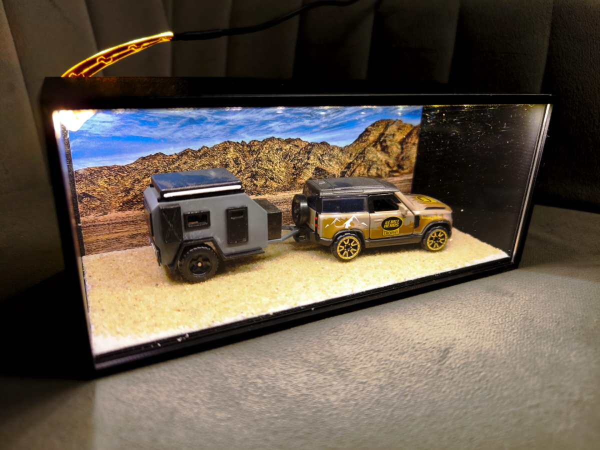 模块化立体模型 - 1:64 展示 来自 FlyDesigns3D MakerWorld：免费下载 3D 模型