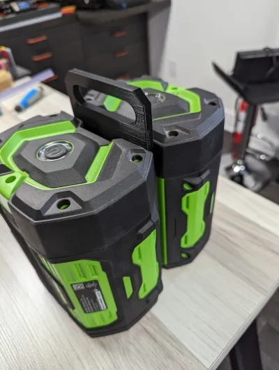 Ego batteries handle - 免费 3D 打印模型 - MakerWorld