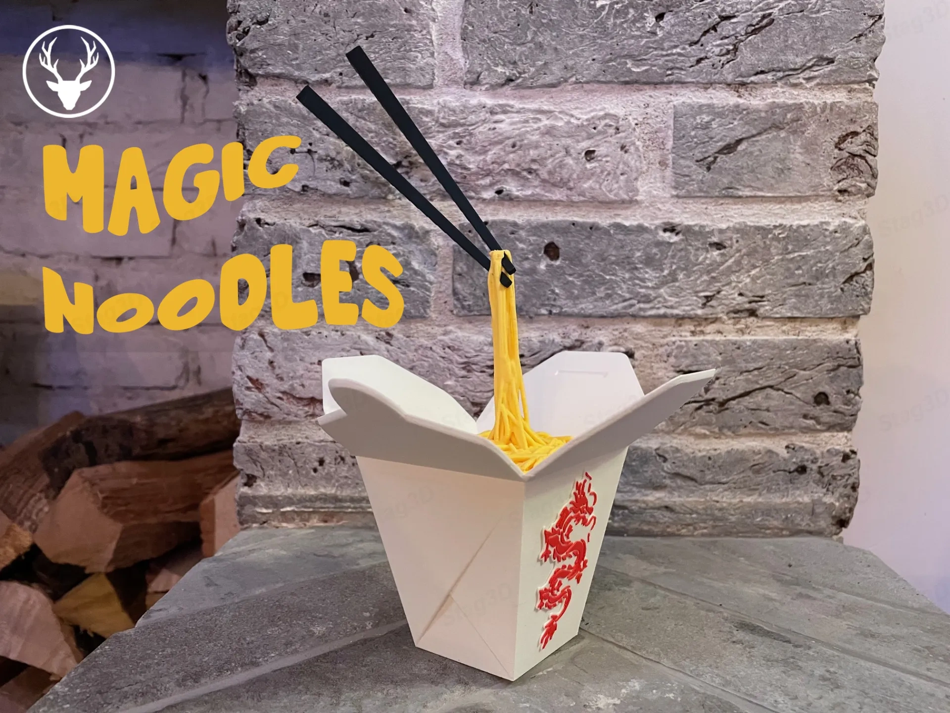 魔术面条！Magic Noodles! 来自 Stag 3D - MakerWorld