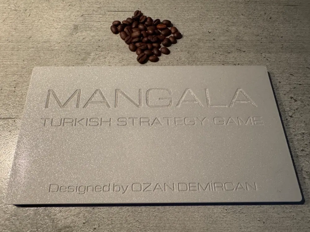 曼卡拉（Mangala）策略益智游戏 - 免费 3D 打印模型 - MakerWorld