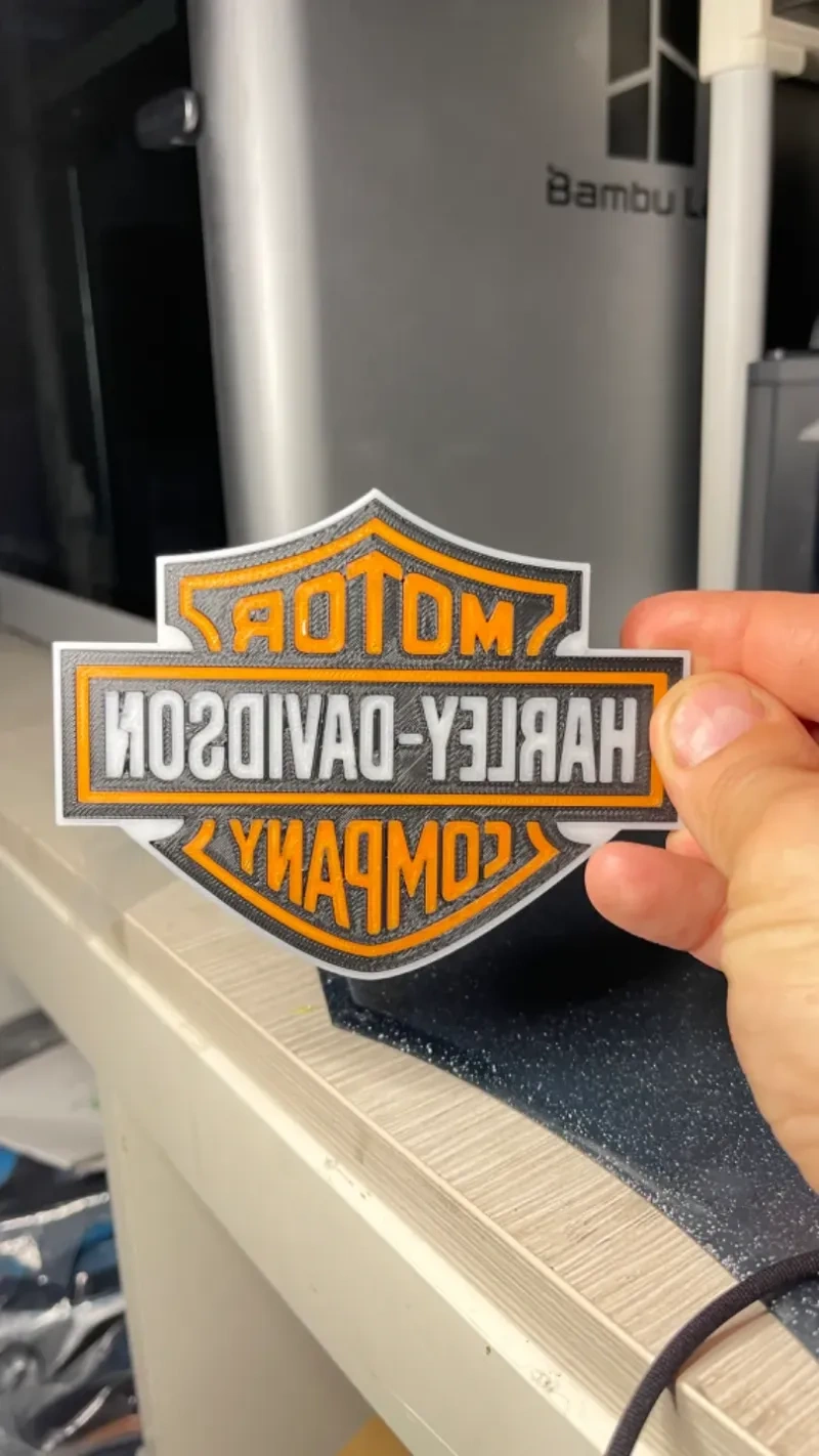 Harley Davidson Keychain 来自 MORTI$ - MakerWorld