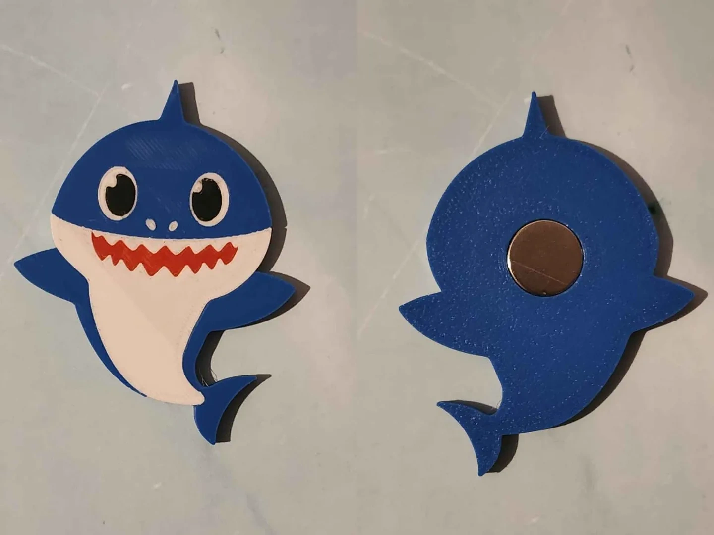 Daddy Shark Fridge Magnet 来自 xxLASWSxx - MakerWorld