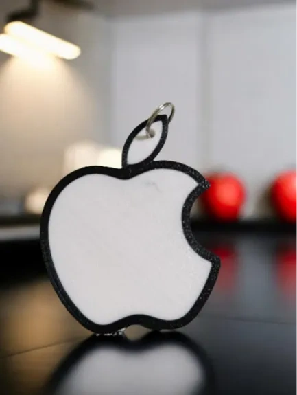 Apple logo keychain or coaster 来自 Faber75 - MakerWorld