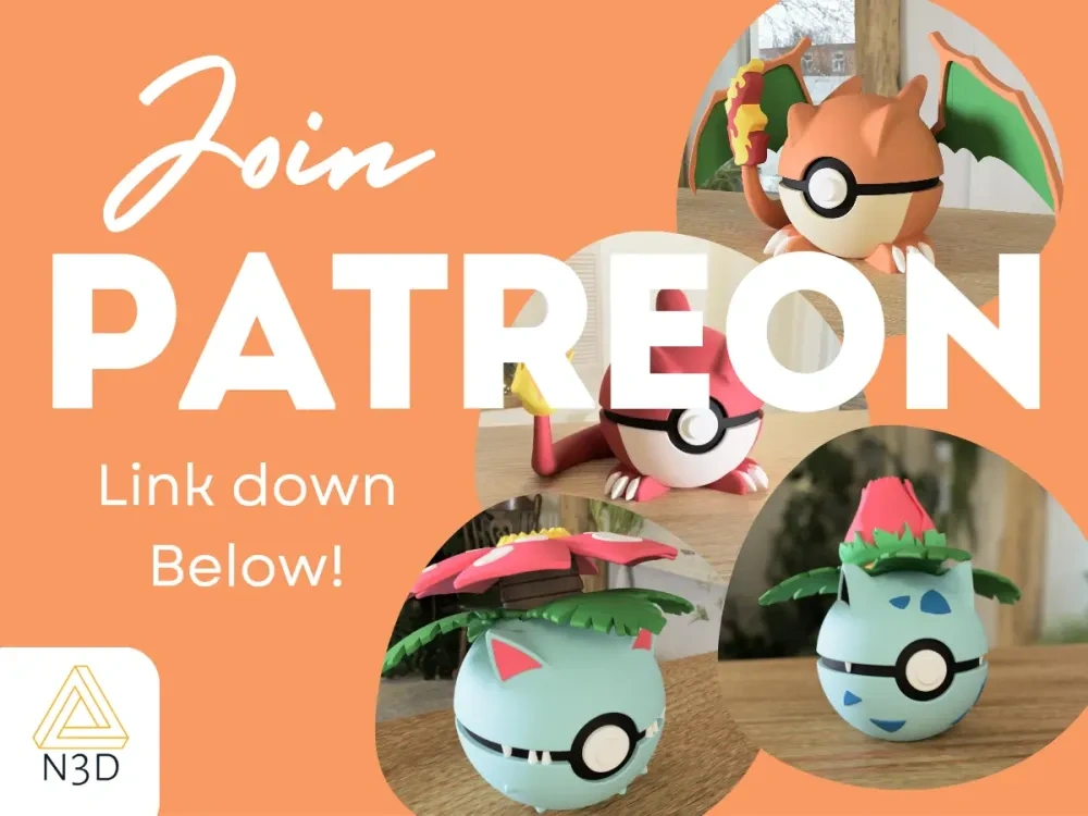 Timer Ball - Pokemon Pokeball Collection 来自 N3D - MakerWorld