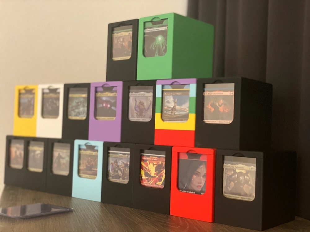 MTG Commander / EDH Deckbox with Showcase 来自 ChappIO - MakerWorld