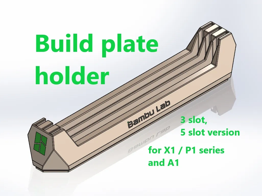 打印板架，X1 / P1系列，A1和A1 mini 来自 3DTechBase - MakerWorld