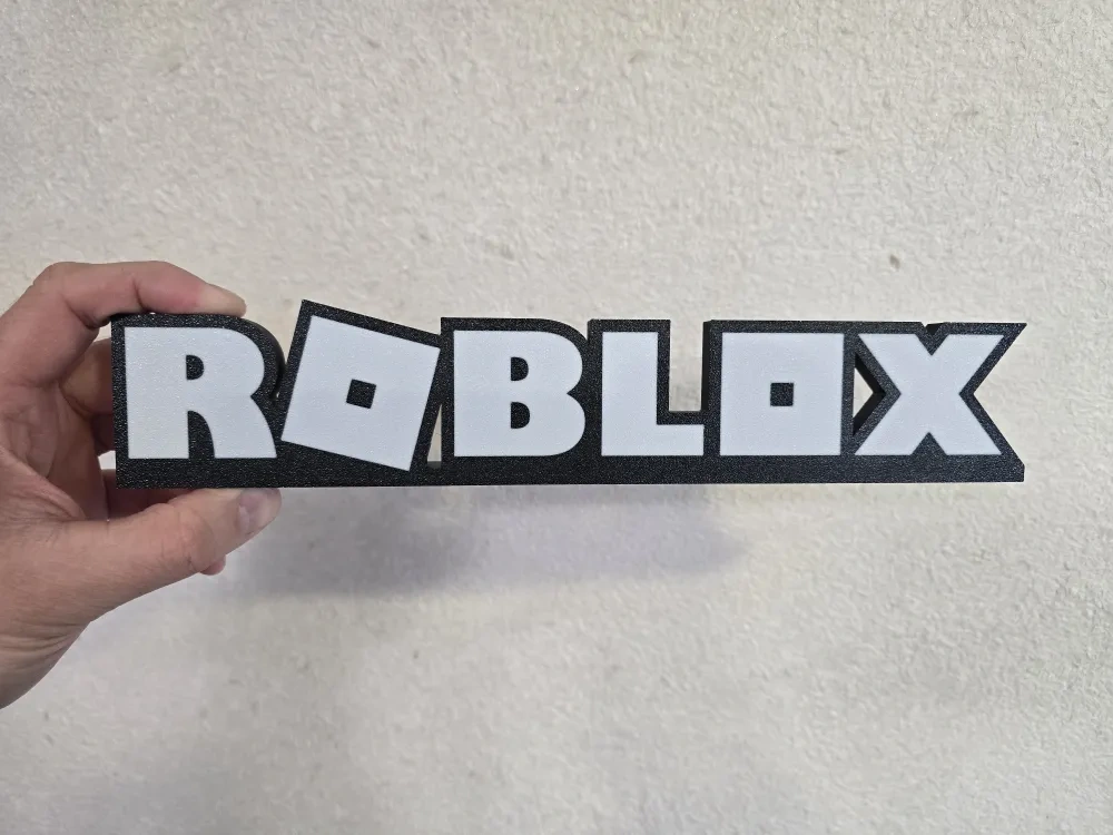Roblox logo - 免费 3D 打印模型 - MakerWorld