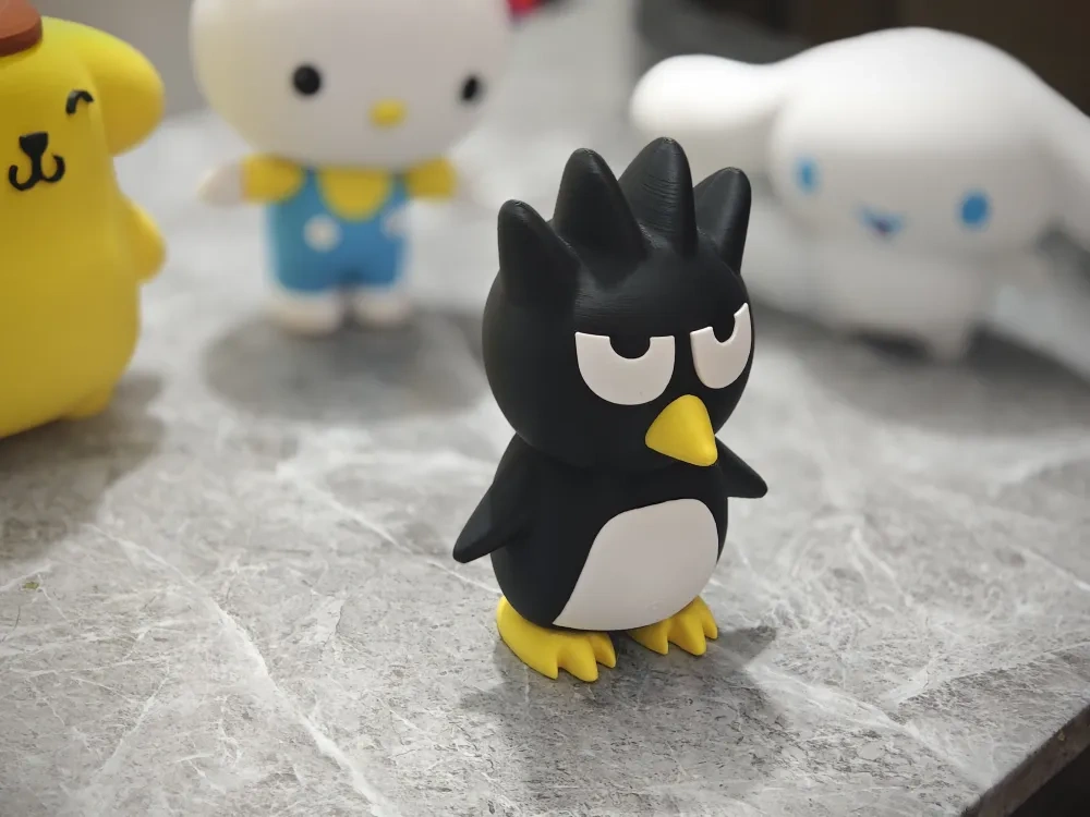 三丽鸥（Sanrio）---No AMS拆件--- 酷企鹅 （Badtz Maru）一只酷酷的企鹅 - 免费 3D 打印模型 - MakerWorld