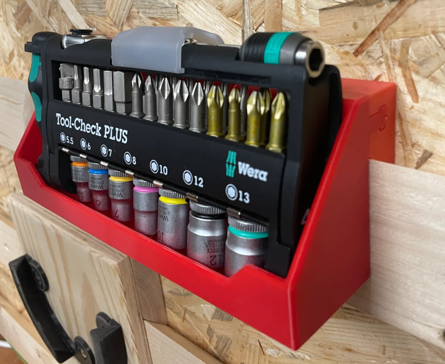 Frenchfinity French Cleat Wera 工具支架 Plus Hold 二次创作 - 来自 Lugge - MakerWorld