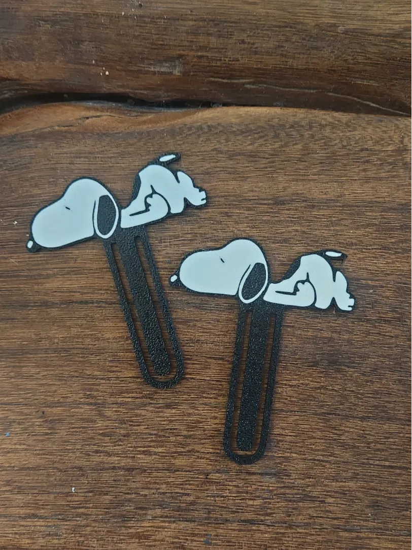 Snoopy Bookmark 来自 RandomGuy - MakerWorld