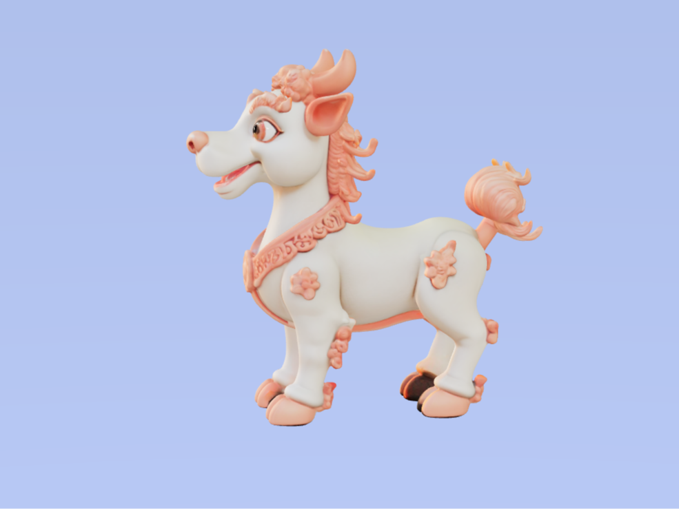 可爱麒麟 来自 00-H - MakerWorld
