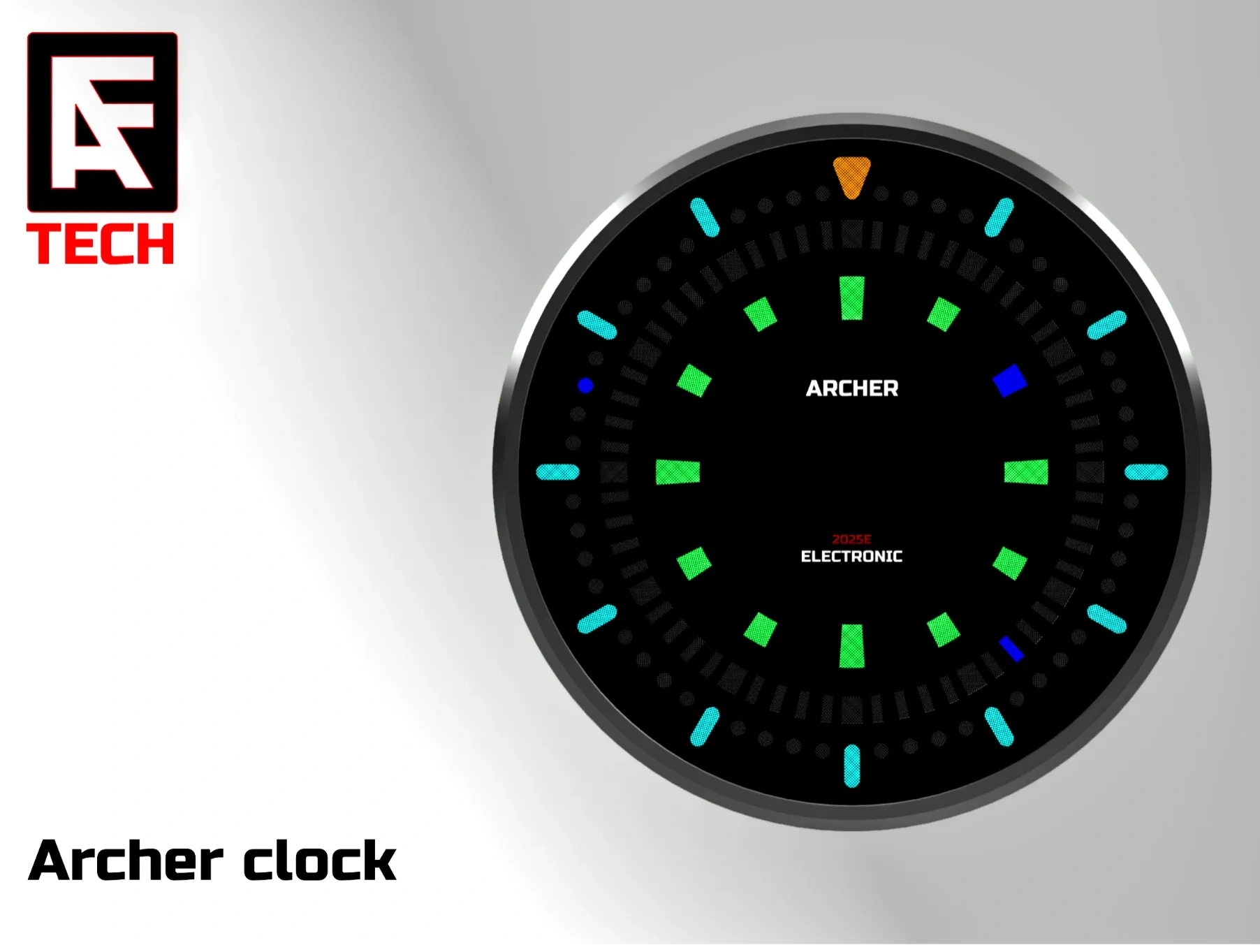 Archer Clock 2025E 来自 Archer - MakerWorld