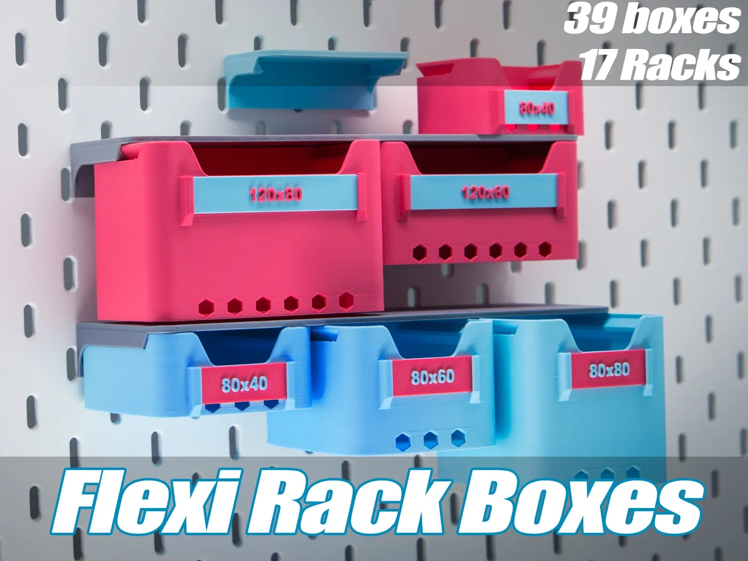 Flexi Rack Boxes skadis 来自 Sergej P - MakerWorld
