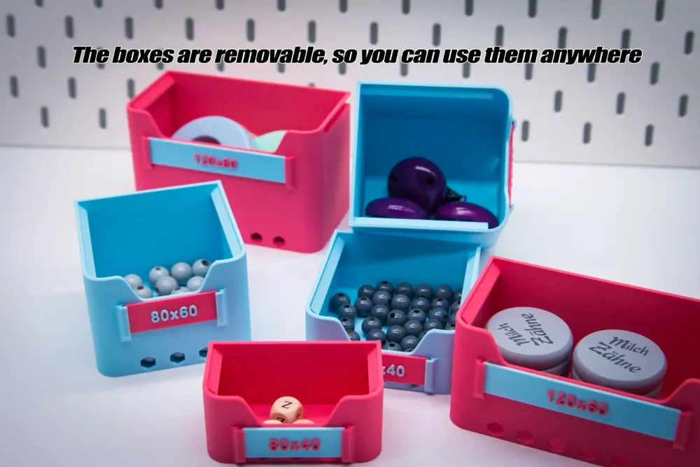 Flexi Rack Boxes skadis 来自 Sergej P - MakerWorld