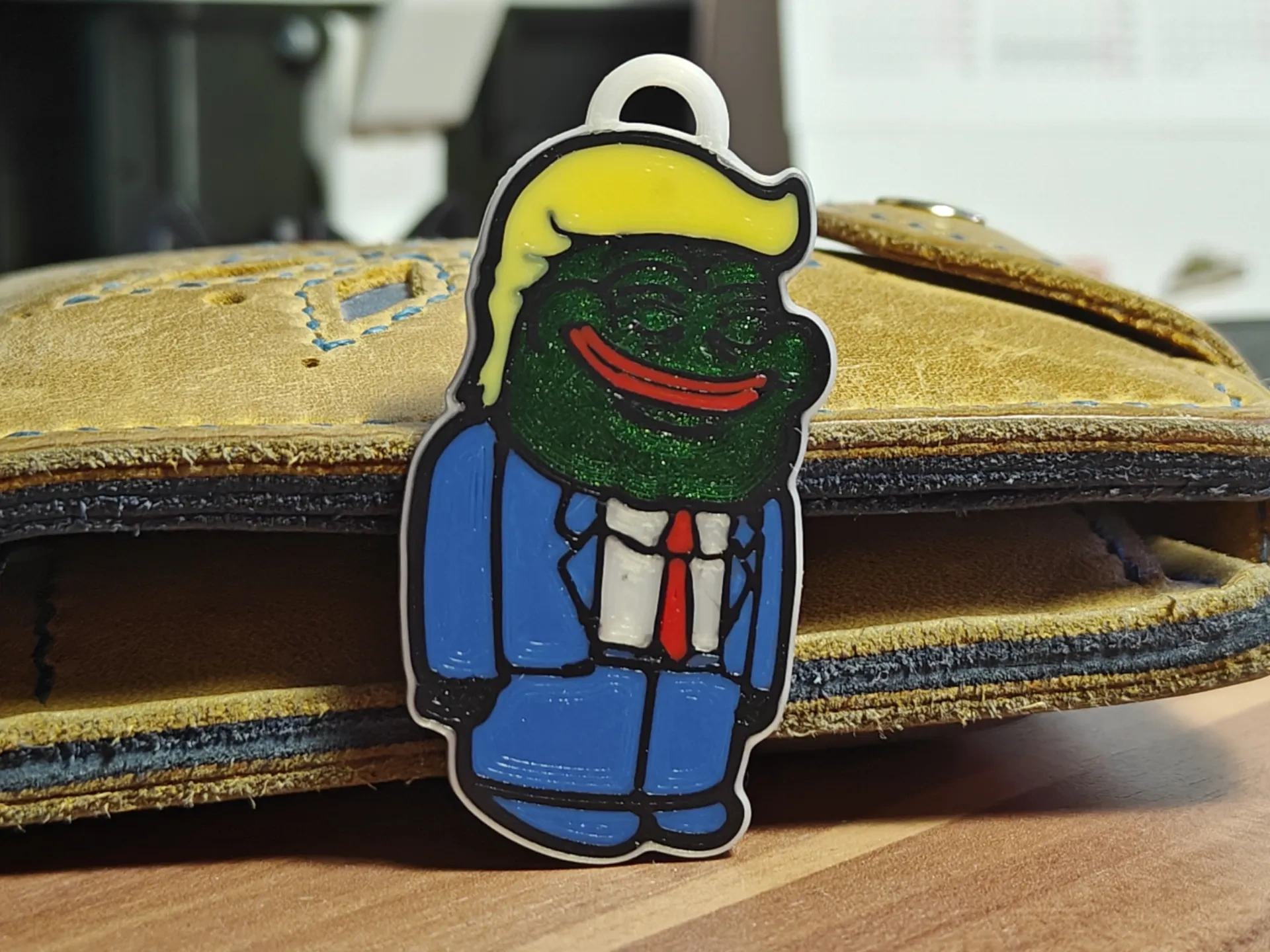 Pepe trump meme 3D print - 6 colors 来自 M.Holicky - MakerWorld