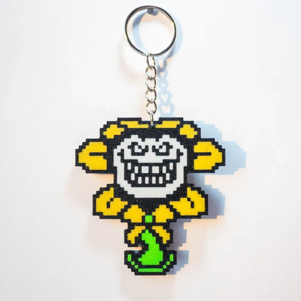 Undertale 钥匙扣和墙艺包 - 免费 3D 打印模型 - MakerWorld