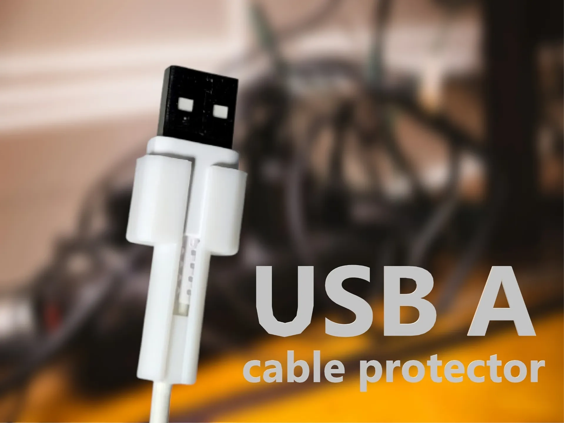 USB A cable protector 来自 Toast - MakerWorld