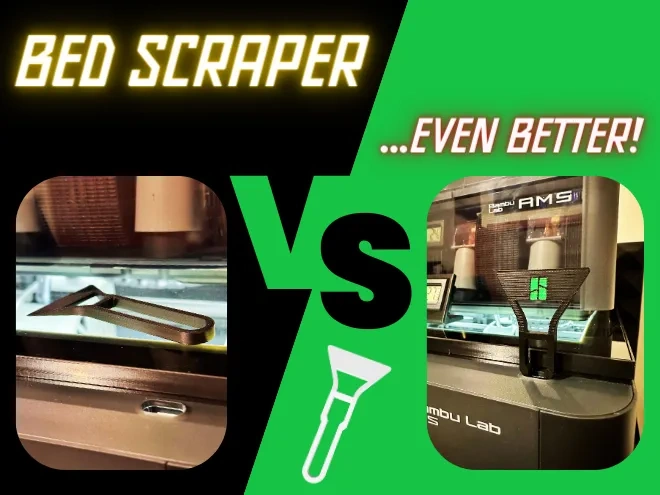 Bed Scraper Bambu Lab - even better! 来自 Roket_3D - MakerWorld