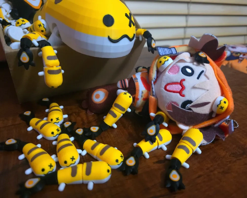 可活动关节的 Grem - Gigi Murin Gremurin 来自 Finn_128 MakerWorld：免费下载 3D 模型