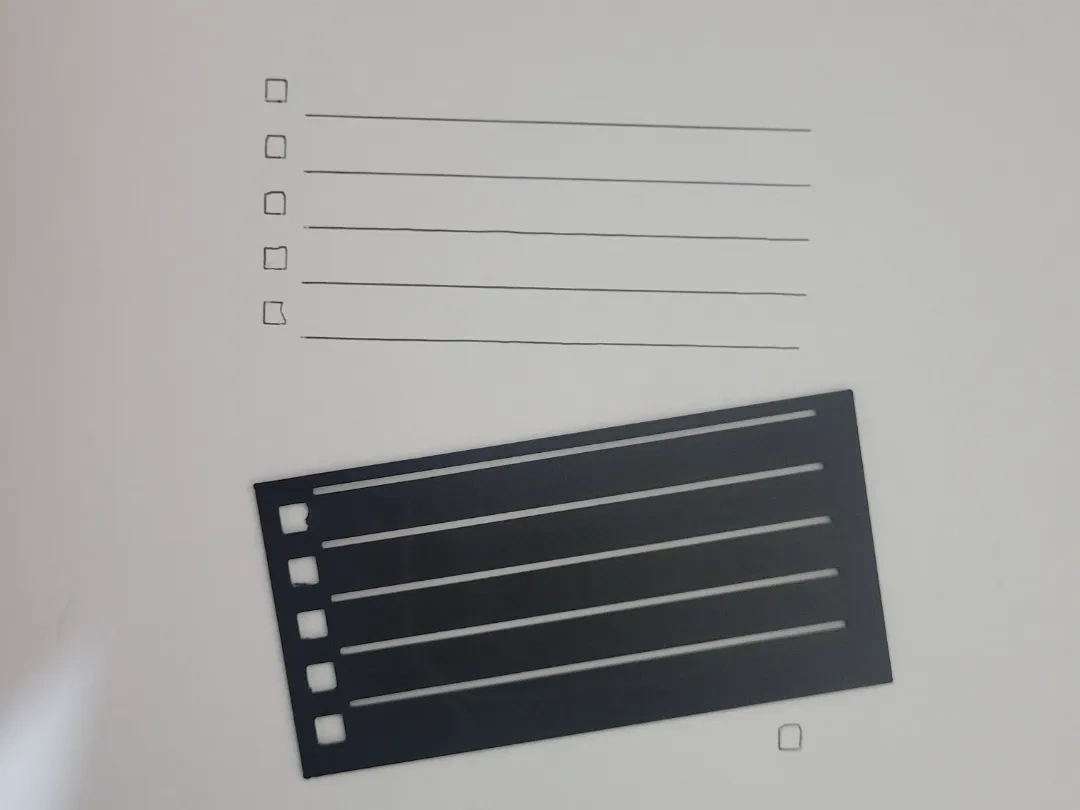 check list stencil 来自 asprint - MakerWorld