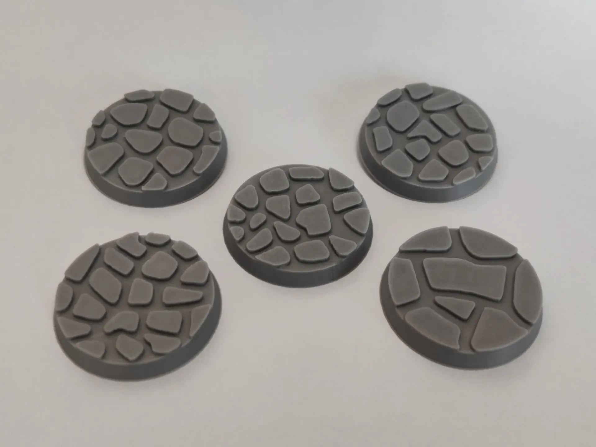 32mm Miniature Model Bases - Stone - Pack 1 来自 Levi Moore - MakerWorld