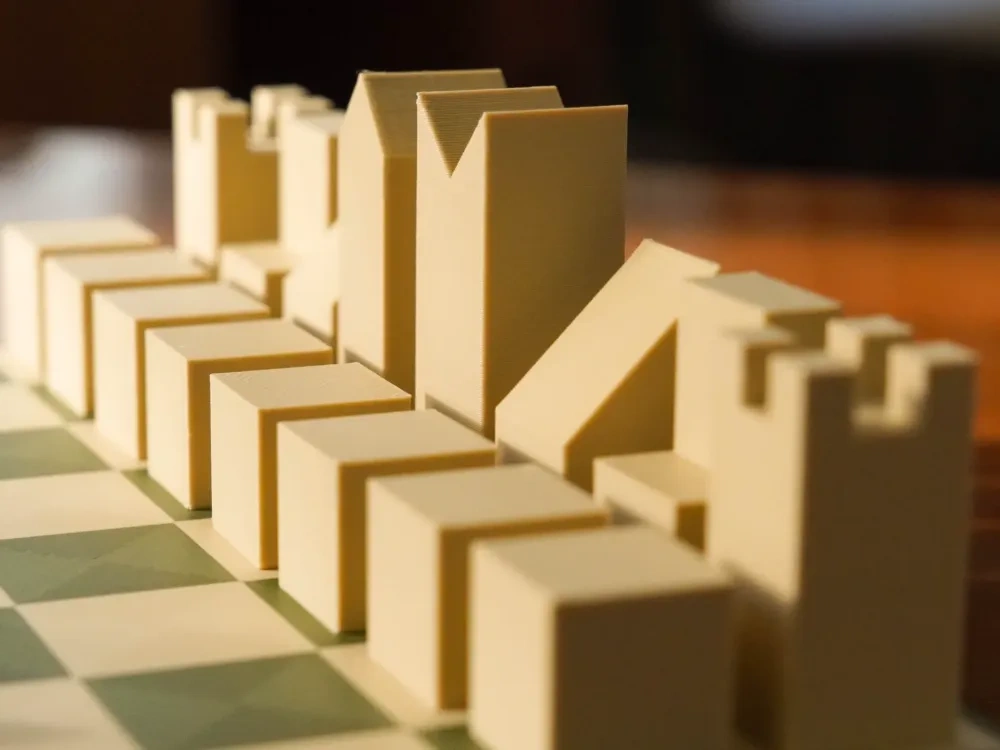 极简便携式象棋套装 - 免费 3D 打印模型 - MakerWorld